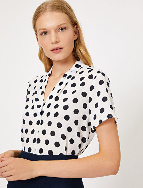 Koton Kadın Puantiyeli Bluz