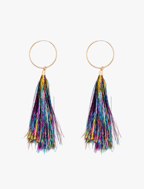 Koton Kadın Püskül Detaylı Küpe