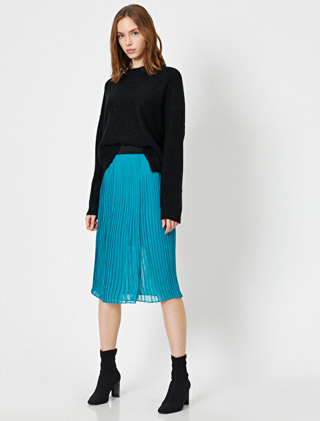 Koton Kadın Pilili Etek