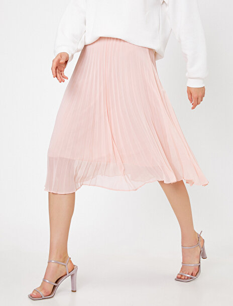 Koton Kadın Pilili Etek