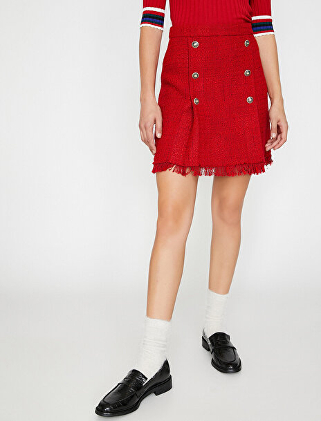 Koton Kadın Püskül Detaylı Etek