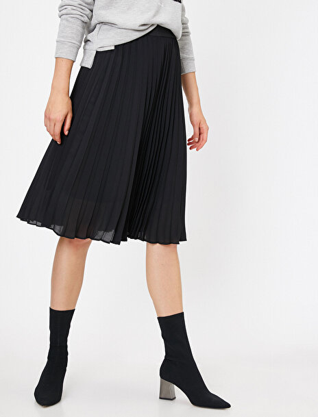 Koton Kadın Pilili Etek