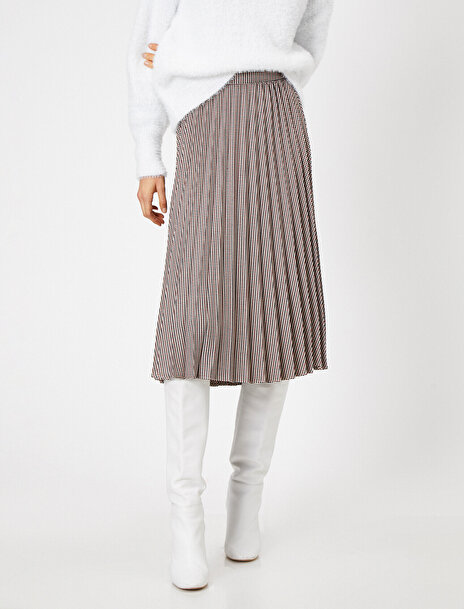 Koton Kadın Pilili Etek