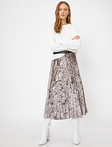 Koton Kadın Kadife Etek