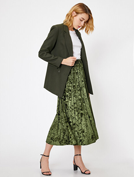 Koton Kadın Kadife Etek