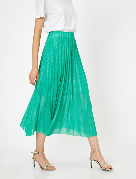 Koton Kadın Pilili Etek