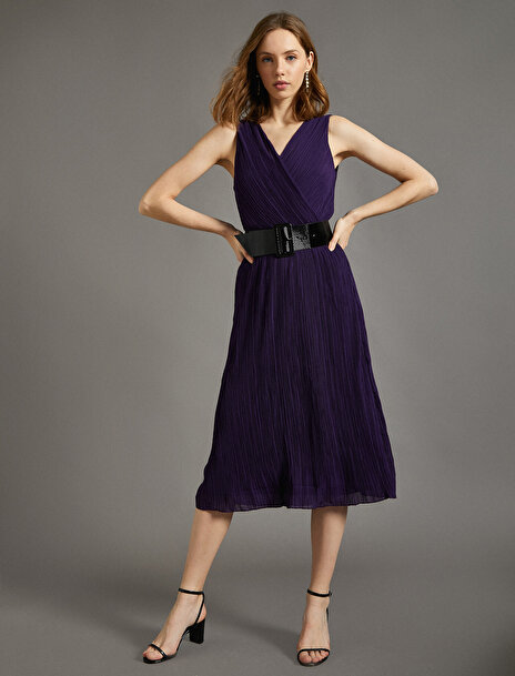 Koton Kadın Kolsuz Elbise Abiye