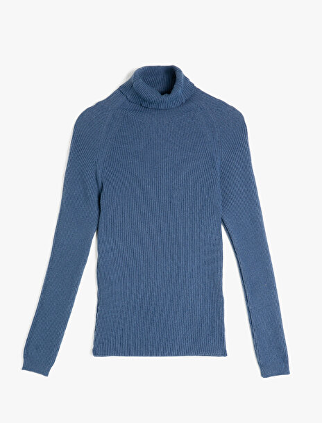 Koton Kadın Boğazlı Triko Kazak