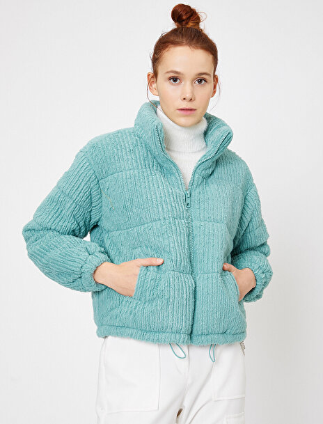 Koton Kadın Cep Detaylı Şişme Mont