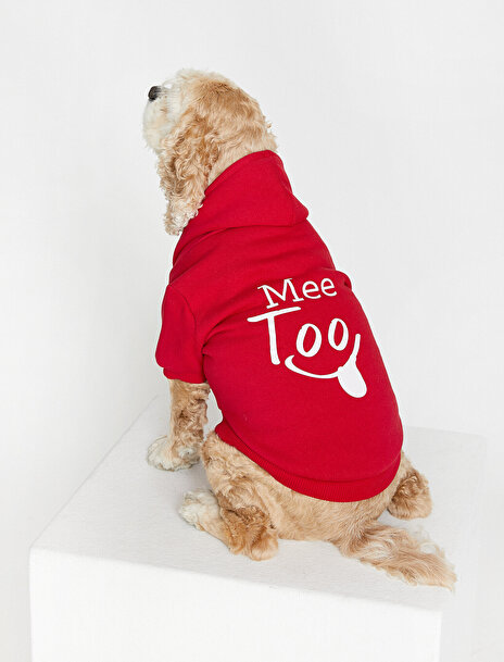 Koton Kadın Yazılı Baskılı Köpek Sweatshirt