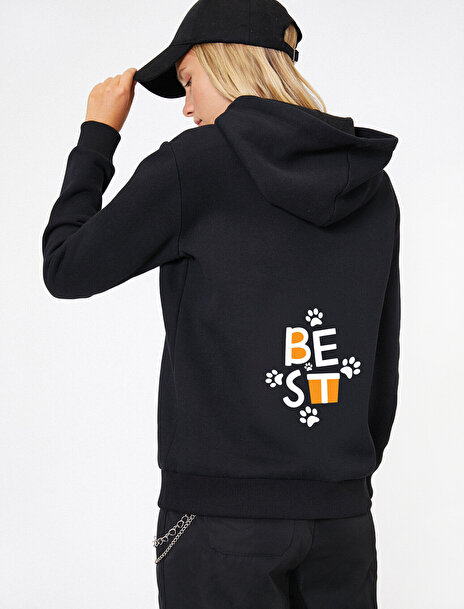 Koton Ole Genç Kız Koton Love Sweatshirt