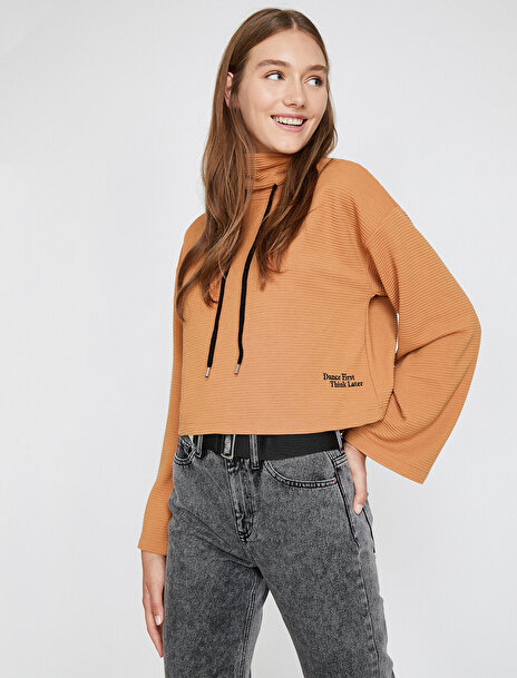 Koton Ole Genç Kız Paris Sweatshirt