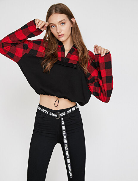 Koton Ole Genç Kız Paris Sweatshirt