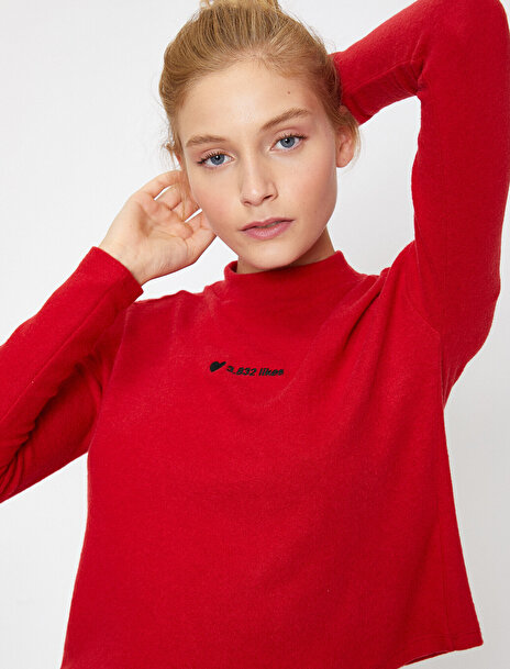 Koton Ole Genç Kız İşlemeli KazaK