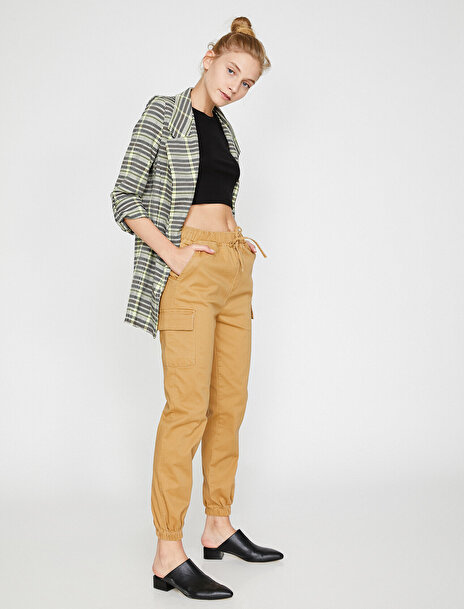 Koton Kadın Kargo Pantolon