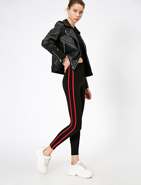 Koton Ole Genç Kız Çizgili Tayt