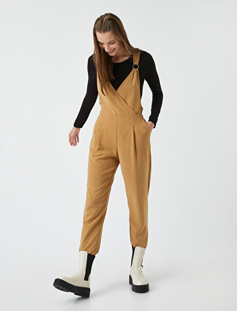 Koton Ole Genç Kız Kolsuz Tulum