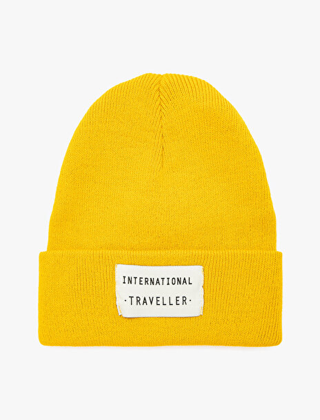 Koton Kadın Yazılı Baskılı Bere