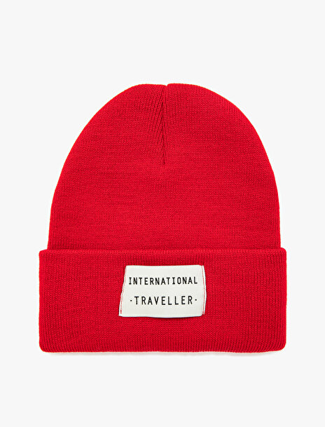 Koton Kadın Yazılı Baskılı Bere