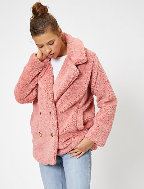 Koton Kadın Peluş Kaban