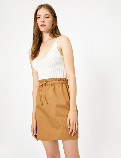 Koton Ole Genç Kız Beli Bağlamalı Etek