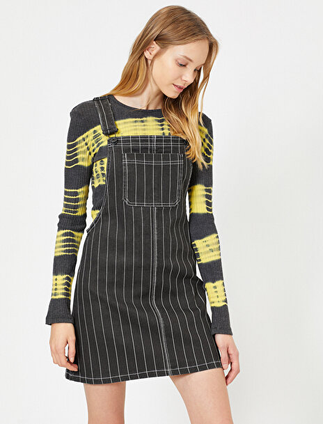 Koton Kadın Askılı Tulum Elbise