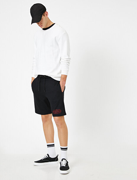 Koton Erkek Star Wars Lisanslı Baskılı Şort