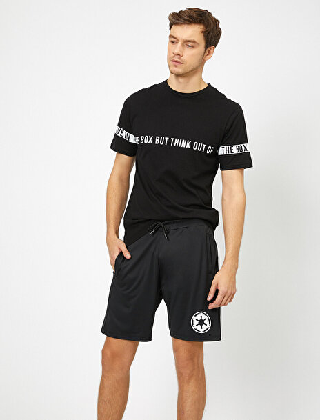 Koton Erkek Star Wars Lisanslı Baskılı Şort