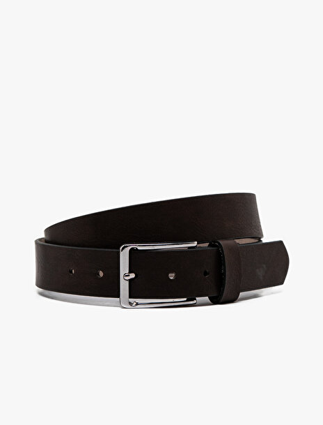 Koton Erkek Süet Görünümlü Kemer