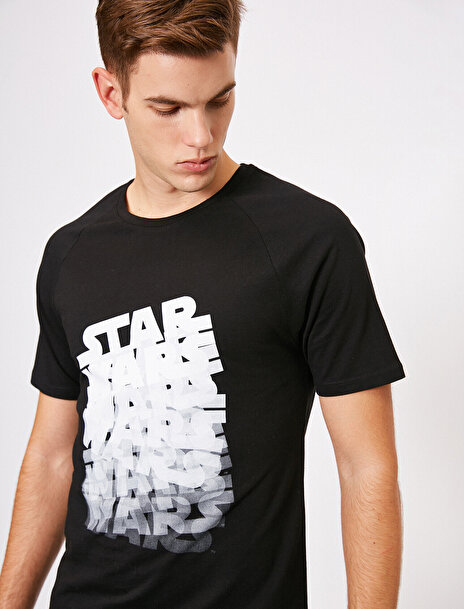 Koton Erkek Star Wars Lisanslı Baskılı T-Shirt