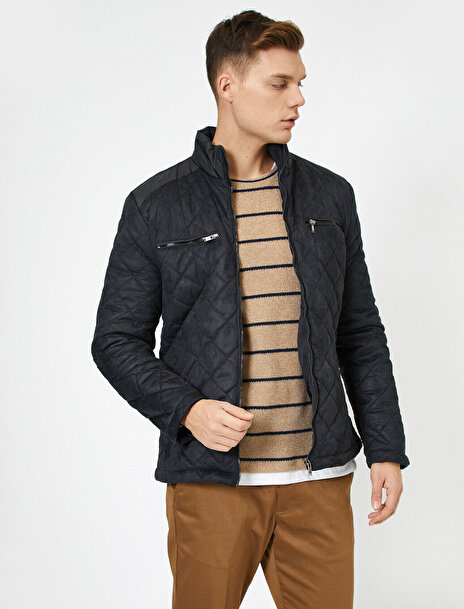 Koton Erkek Kapitone Mont