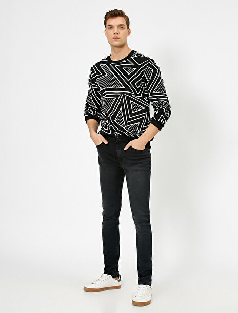 Koton Erkek Justın Super Skinny Fit Esnek Kumaş Jean Pantolon Koton Erkek Justın Super Skinny Fit Esnek Kumaş Jean Pantolon