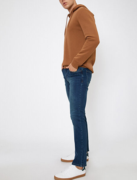 Koton Erkek Mark Straight Jean Pantolon