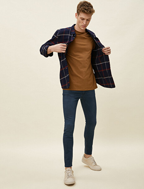 Koton Erkek Super Skinny Fit Kot Pantolon - Justin Jean