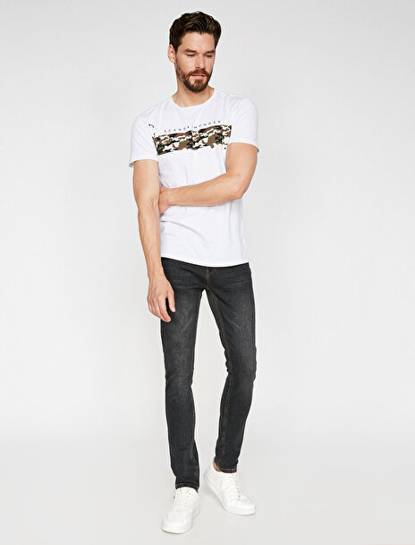 Koton Erkek Super Skinny Fit Kot Pantolon - Justin Jean