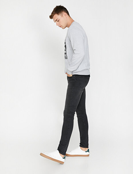 Koton Erkek Super Skinny Fit Kot Pantolon - Justin Jean