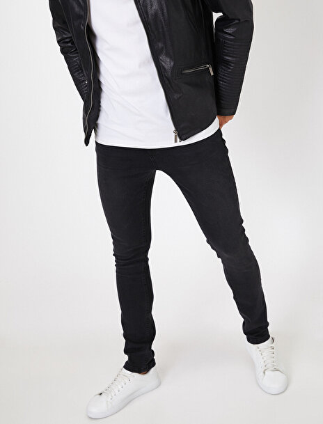 Koton Erkek Super Skinny Fit Kot Pantolon - Justin Jean