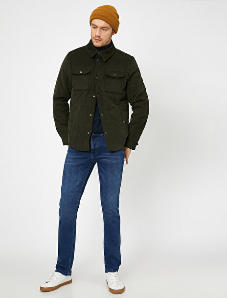 Koton Erkek Mark Straight Fit Jean Pantolon