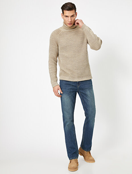 Koton Erkek Robert Regular Fit Jean Pantolon Koton Erkek Robert Regular Fit Jean Pantolon