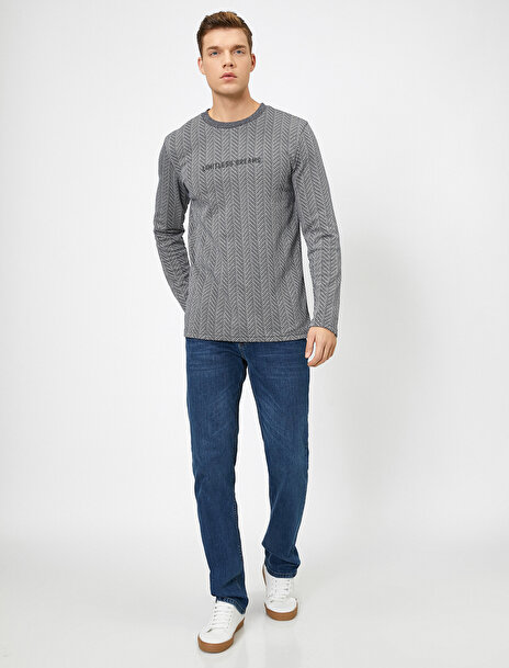 Koton Erkek Regular Fit Kot Pantolon - Robert Jean Koton Erkek Regular Fit Kot Pantolon - Robert Jean