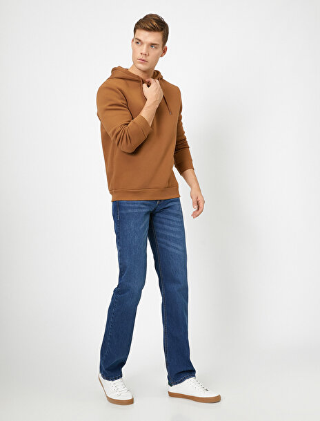 Koton Erkek Regular Fit Kot Pantolon - Robert Jean Koton Erkek Regular Fit Kot Pantolon - Robert Jean