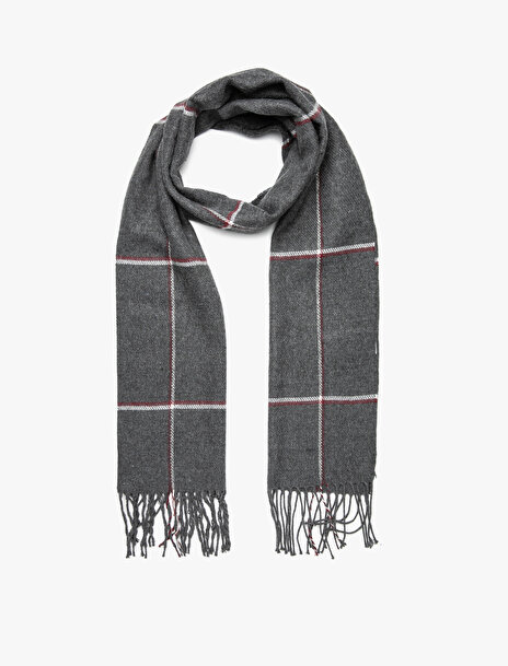 Koton Erkek Desenli Atkı