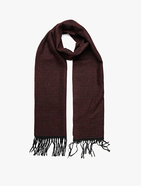 Koton Erkek Desenli Atkı