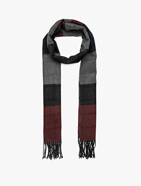 Koton Erkek Desenli Atkı