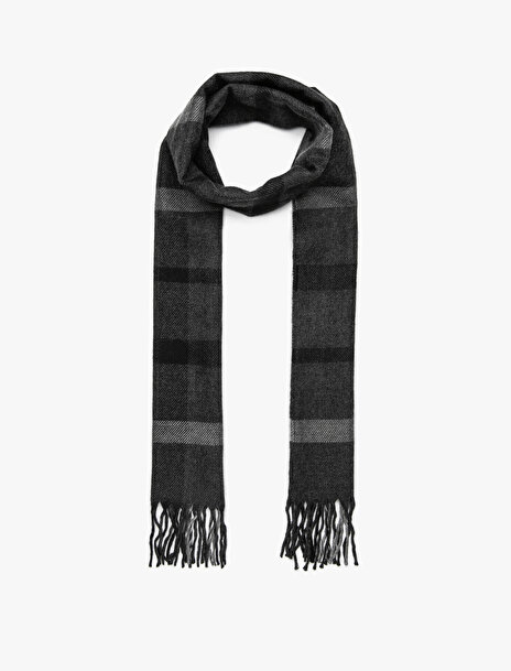 Koton Erkek Desenli Atkı