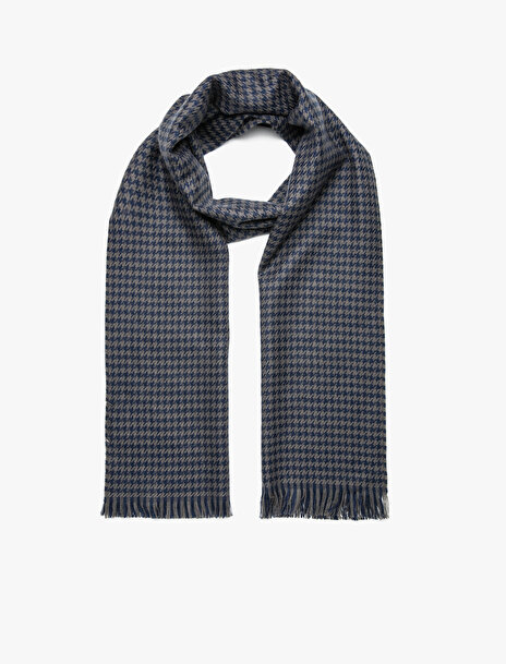 Koton Erkek Desenli Atkı