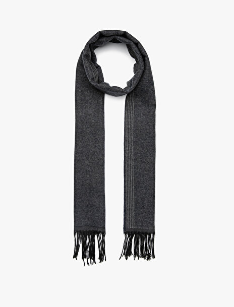 Koton Erkek Desenli Atkı