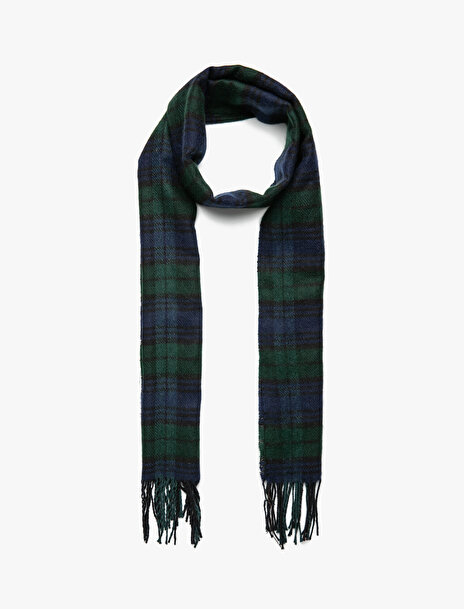 Koton Erkek Ekoseli Atkı