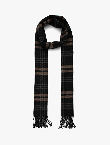 Koton Erkek Desenli Atkı