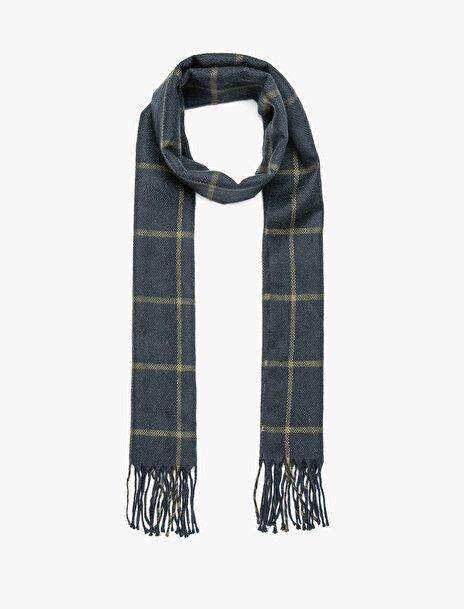 Koton Erkek Kareli Atkı Koton Erkek Kareli Atkı